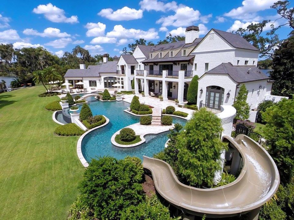 2400 square foot Lazy River Pool - Winter Park, FL - Modern - Pool ...