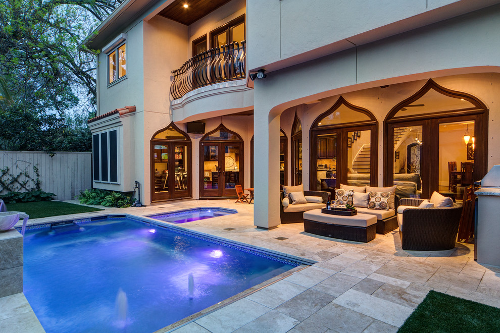 323 Bellaire Blvd. - Traditional - Pool - Houston - by Frankel Design ...