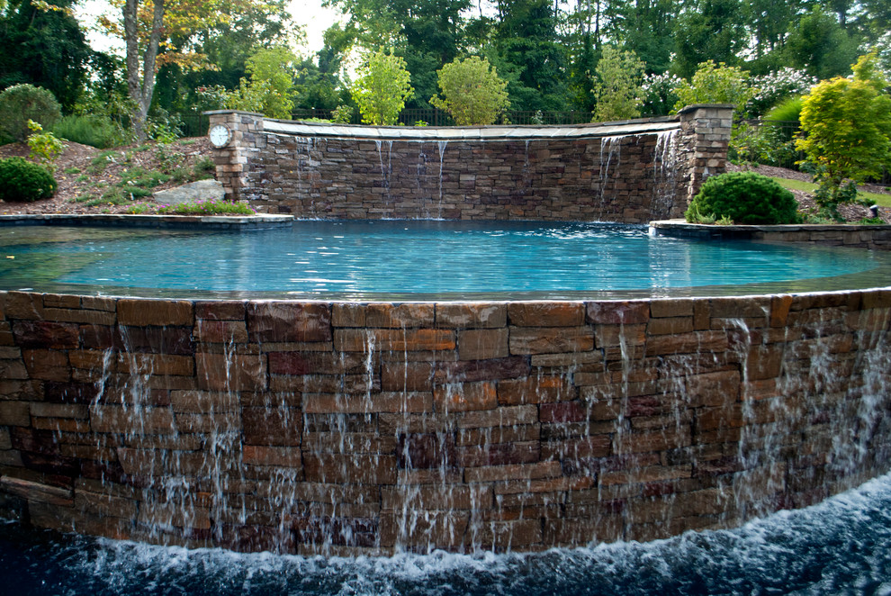 35 Foot Vanishing Edge on the Beach in... Hopewell, NY - Classique Chic ...