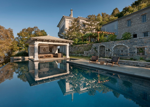 A mansion is reborn - Mediterranean - Pool - Other - by Dimitri ...
