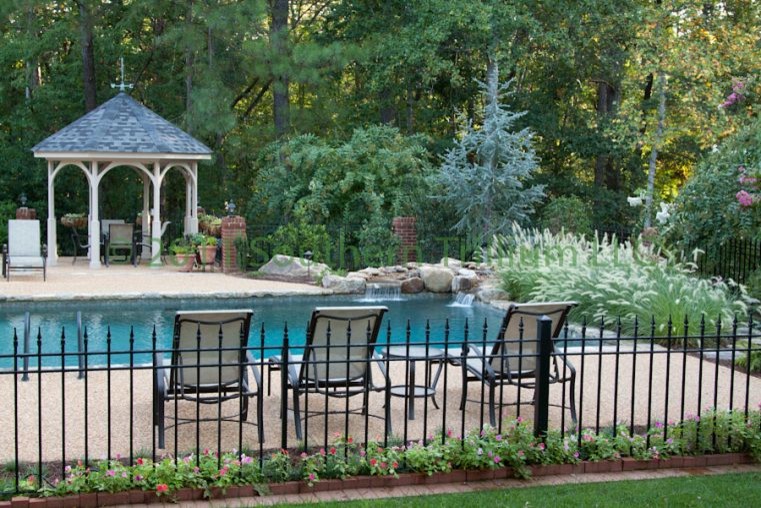 A natural pool setting - Traditional - Pool - Atlanta - by Southern ...