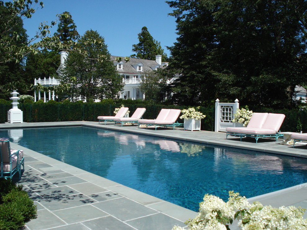 A Southampton Estate - Traditional - Pool - New York - by MUSE ...