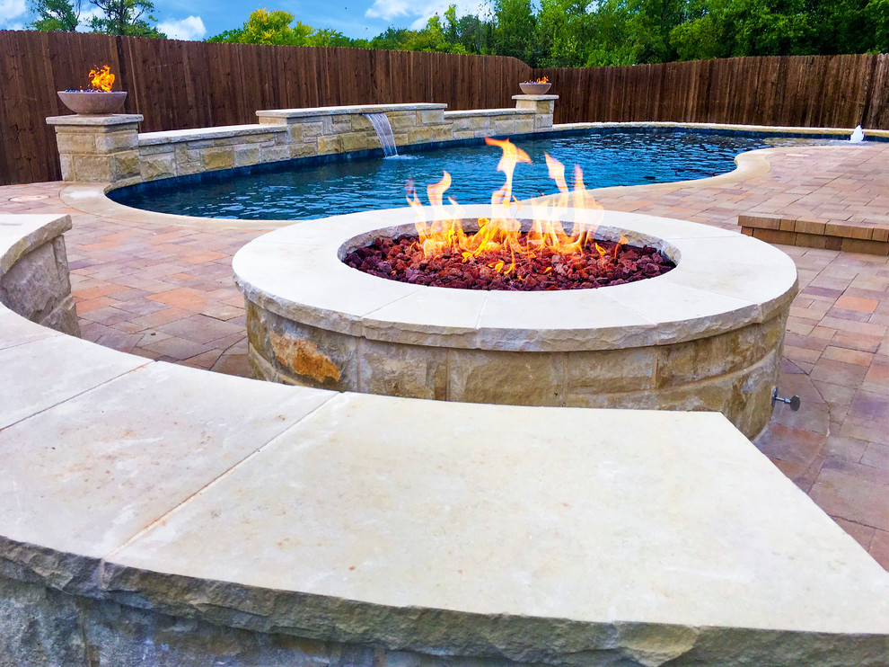ABB1801 - Beach Style - Pool - Dallas - by Selah Pools & Spas | Houzz