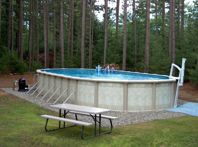 Above Ground Pools - Classique - Piscine - Manchester - par Advanced ...