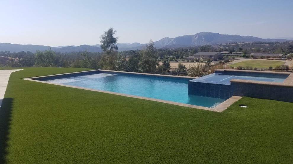 Alpine - Modern - Pool - San Diego - by Home Turf Synthetic Grass | Houzz