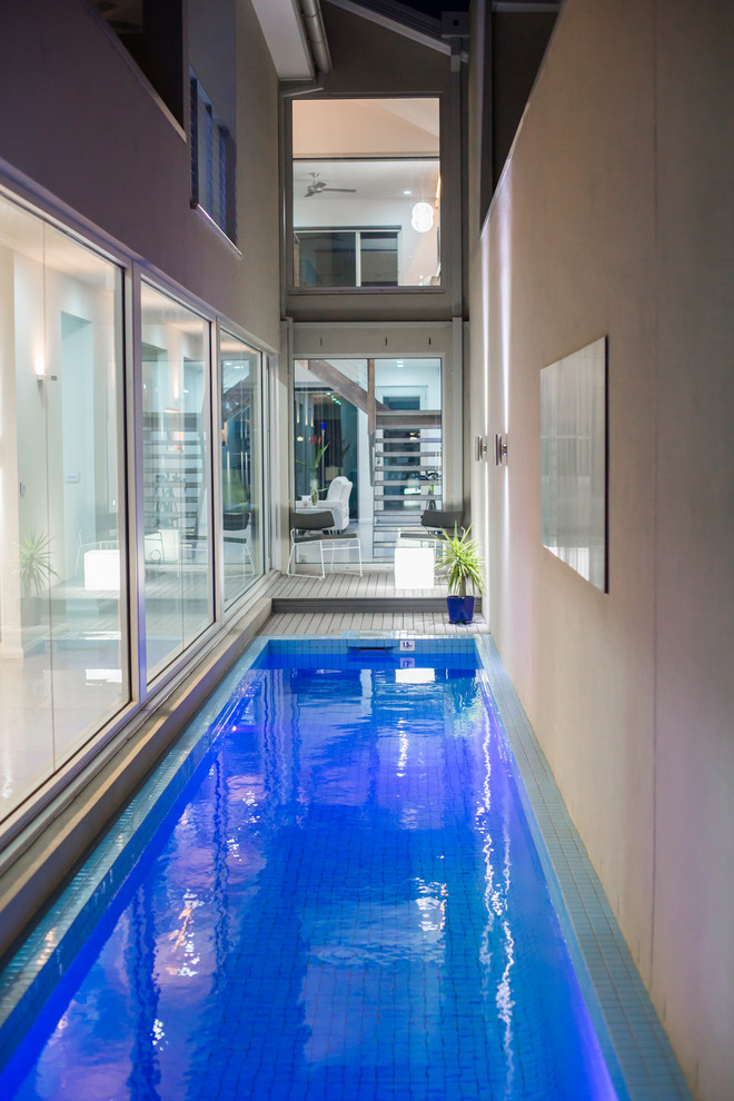 Altona Lap Pool - Modern - Pool - Melbourne - by Dolphin Pools | Houzz