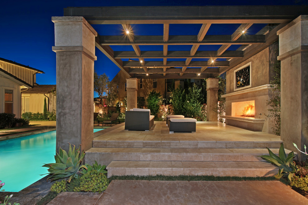 AMS - assorted Pool's and Spa environments - Beach Style - Pool ...