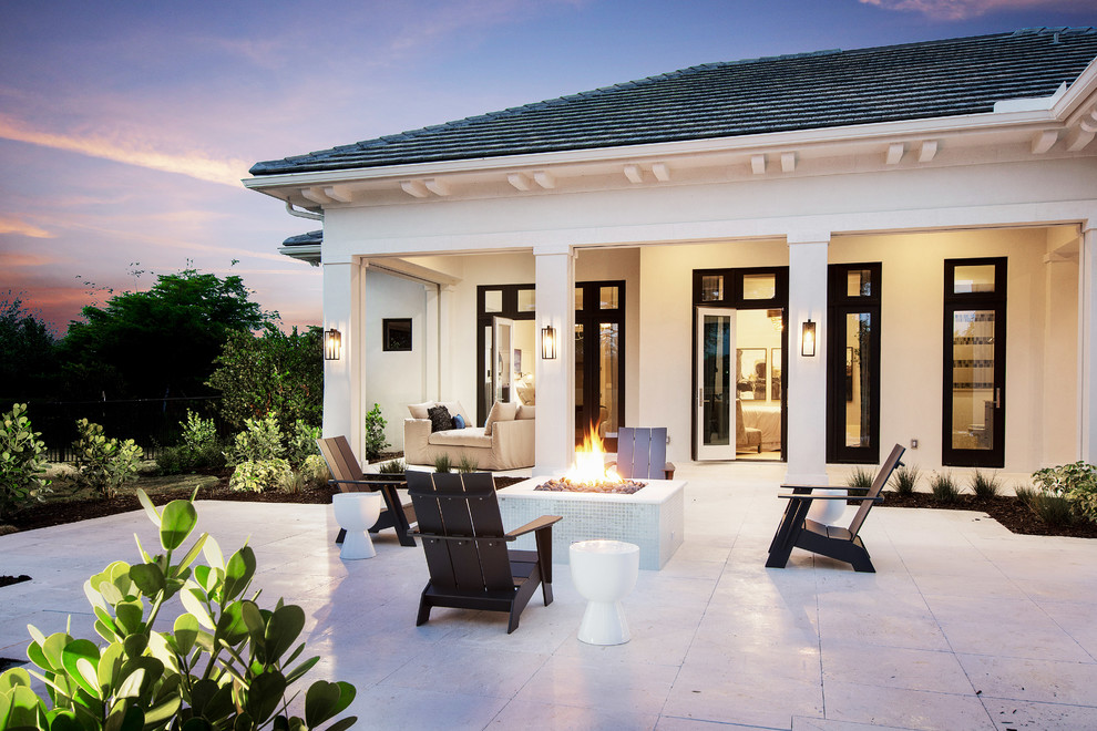 An Earthy Coastal Design In Florida - Beach Style - Patio - Other - by ...