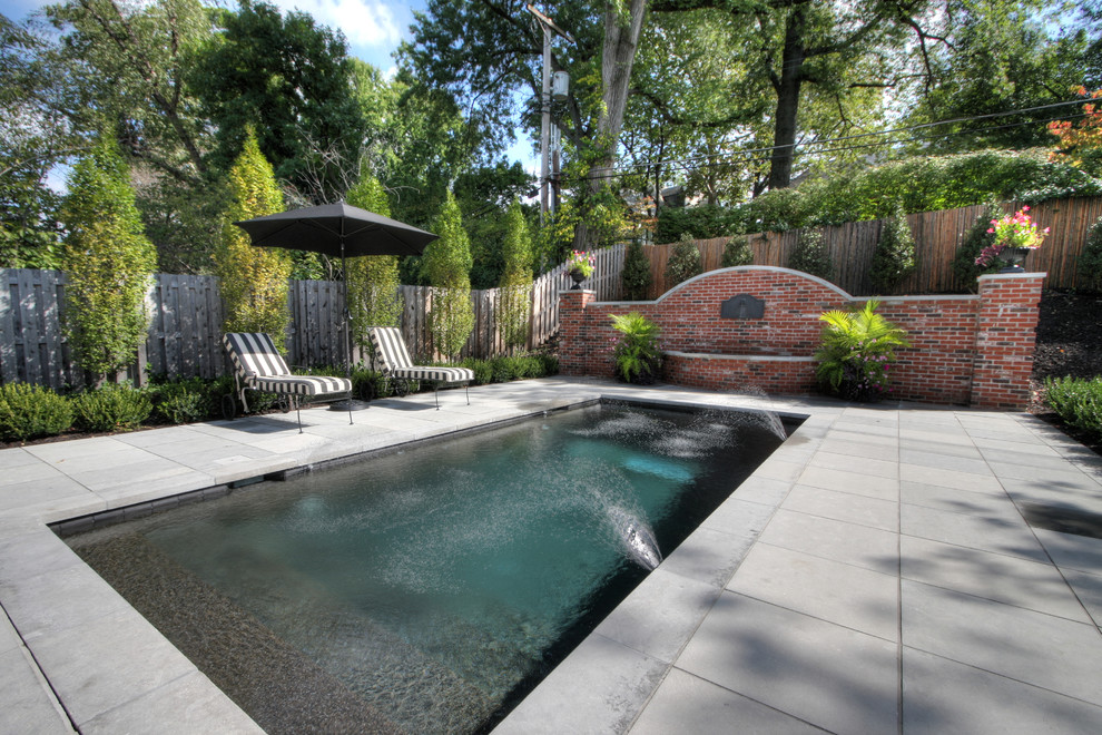 An Elegant Swimming Pool - Traditional - Pool - St Louis - by Mosby ...