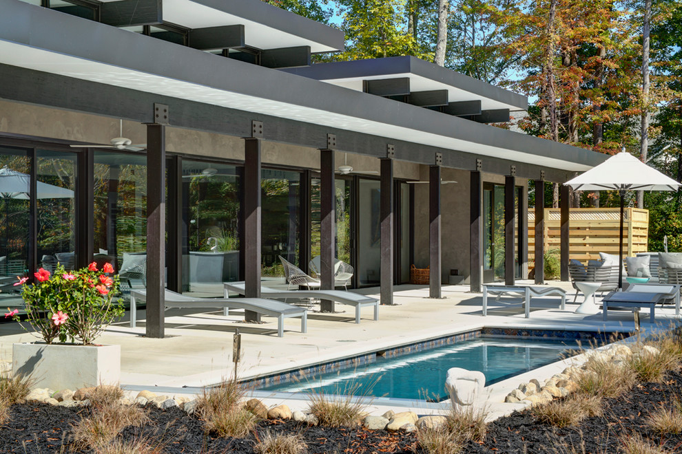 Angus Residence - Modern - Pool - Richmond - by Christian Snowden ...