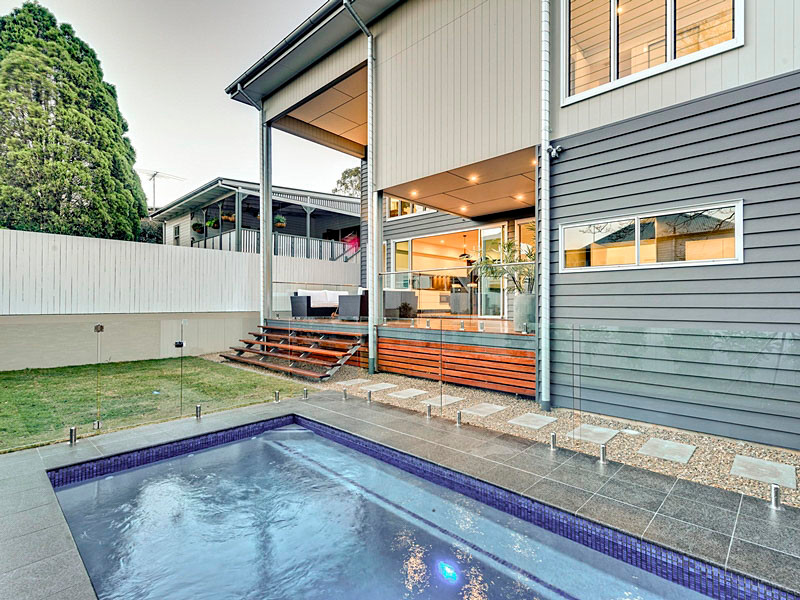 Annerley Pool Fencing and Balustrade for New Build - Modern - Pool ...