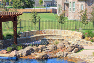 Aquarius - Custom Swimming Pool - Flower Mound, TX - Traditional - Pool ...