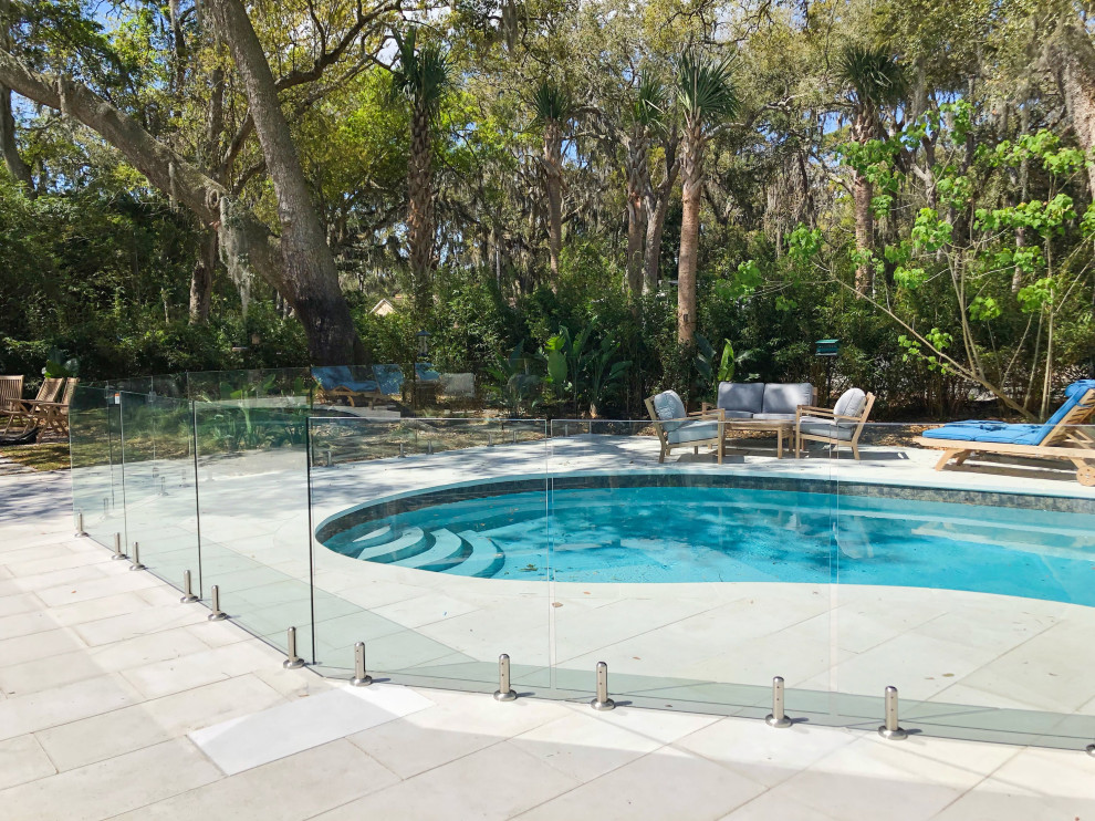 Aquaview Fencing - Modern - Pool - by AquaView Fencing - Serving North ...