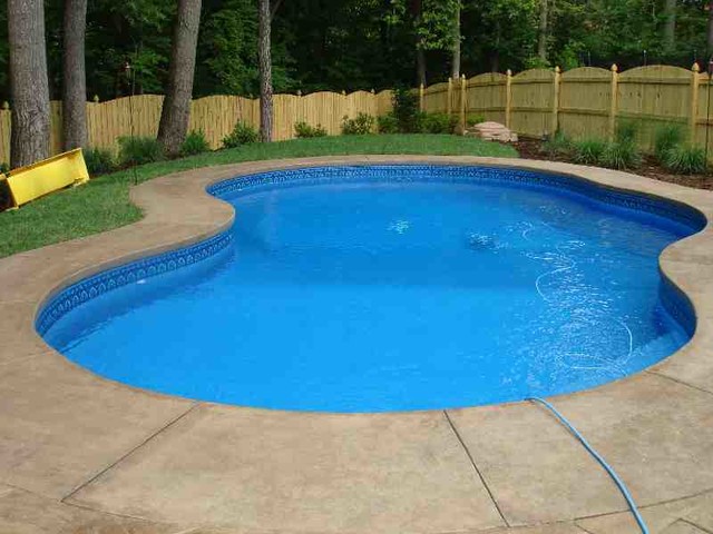 Arbor Run Pool Deck and Overlay - Traditional - Pool - Other - by ...