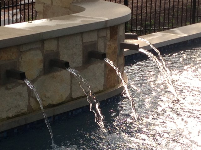 Arc & Tangent Pool Design - Traditional - Pool - Austin - by Design ...