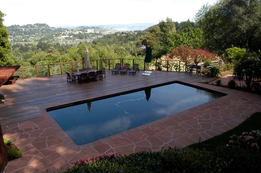 Arizona Flagstone Pool Deck - Traditional - Pool - San Francisco - by O ...