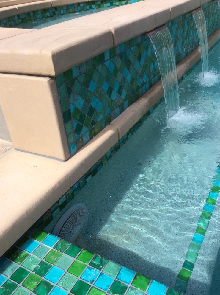 Art Deco Pool -Orinda Ca. - Contemporary - Pool - San Francisco - by ...