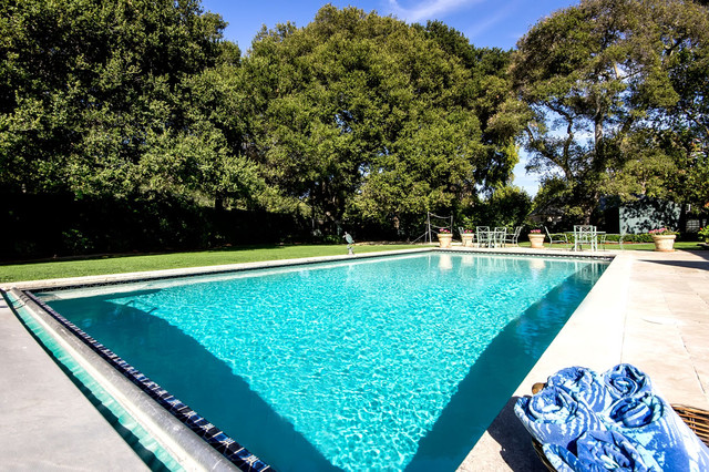 Atherton - Traditional - Pool - San Francisco - by mark pinkerton ...