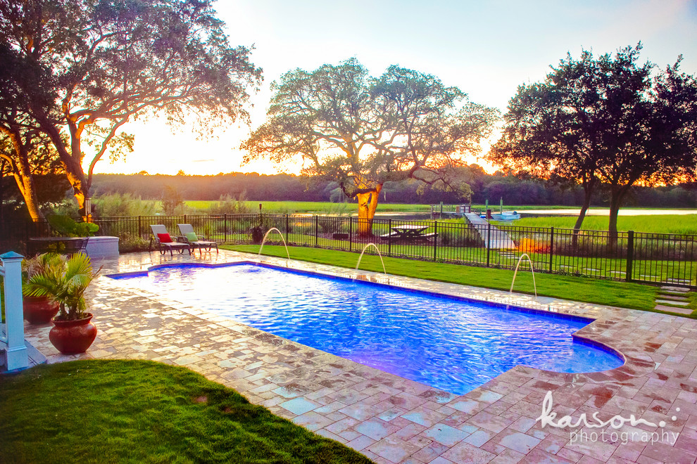 Atkinson Aquatech Pools and Spas - Traditional - Pool - Charleston - by ...