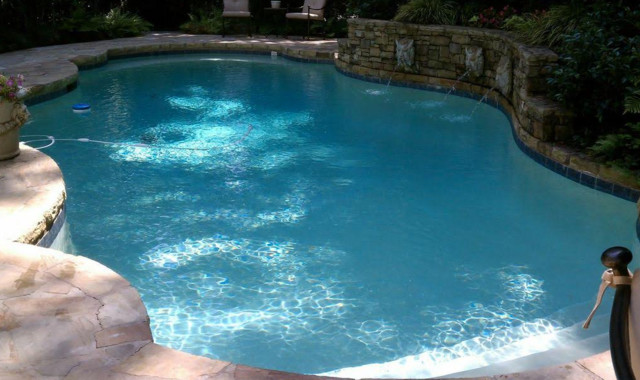 Atlanta Metro Custom Pool Renovations - Arctic White PebbleSheen ...