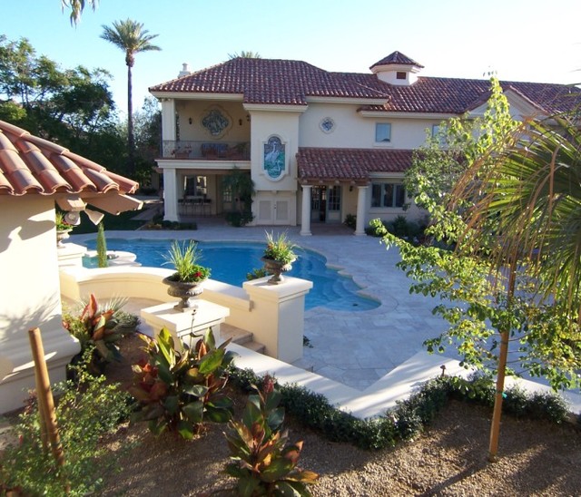 Authentic Durango Stone™ Pool Deck and Patio - Traditional - Pool ...