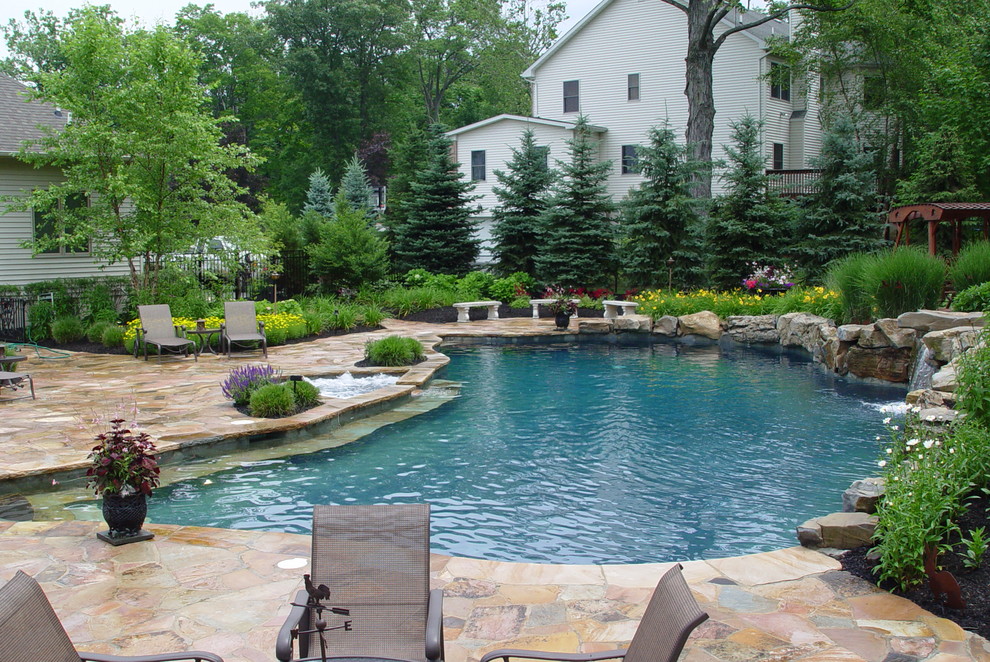 Award winning 800 sf Pool - Traditional - Pool - New York - by Artisan ...