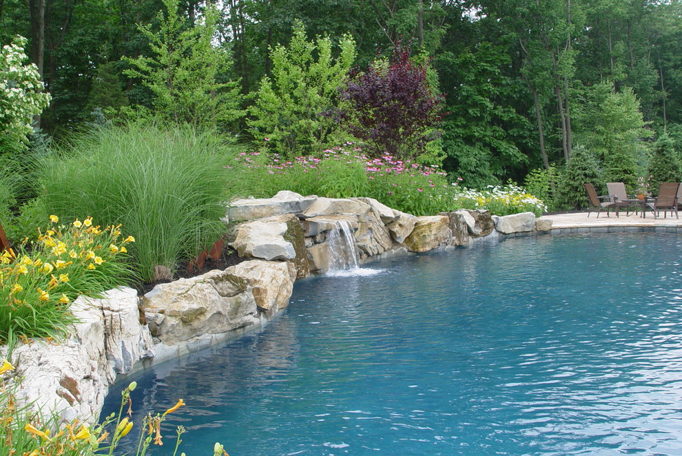 Award winning 800 sf Pool - Tropical - Pool - New York - by Artisan ...