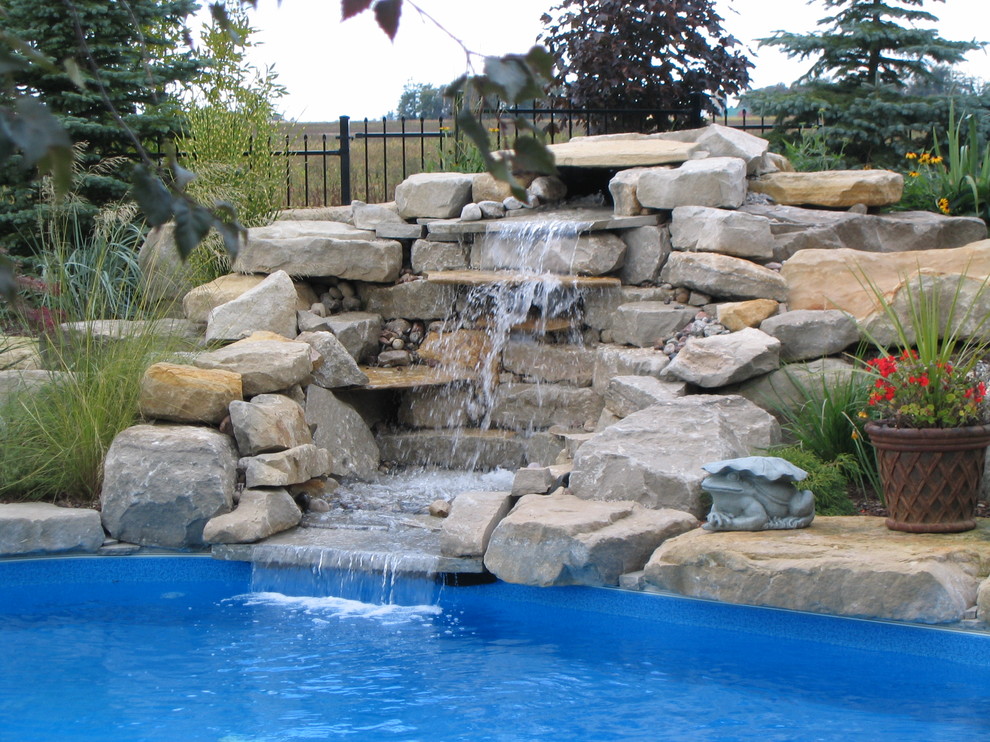 Award Winning Designs - Rustic - Pool - Toronto - by Forest City Pool ...
