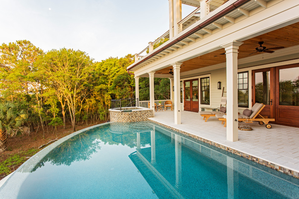 Awendaw Retreat Infinity Pool - Bord de Mer - Piscine - Charleston ...