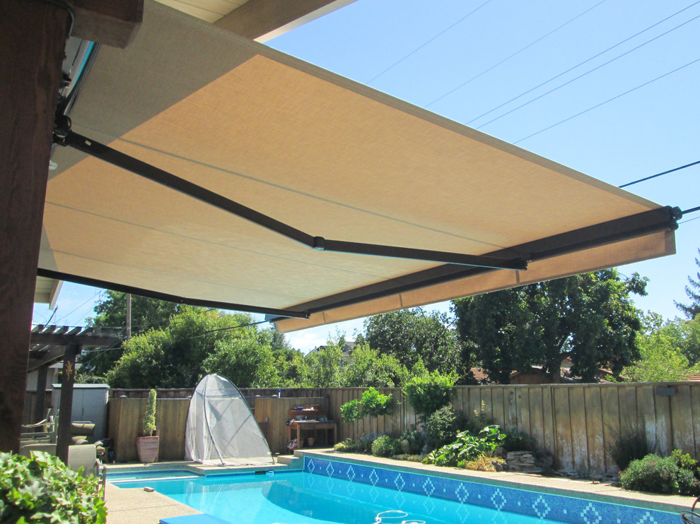 Awnings - Poolside Shading - Contemporary - Pool - San Francisco - by ...