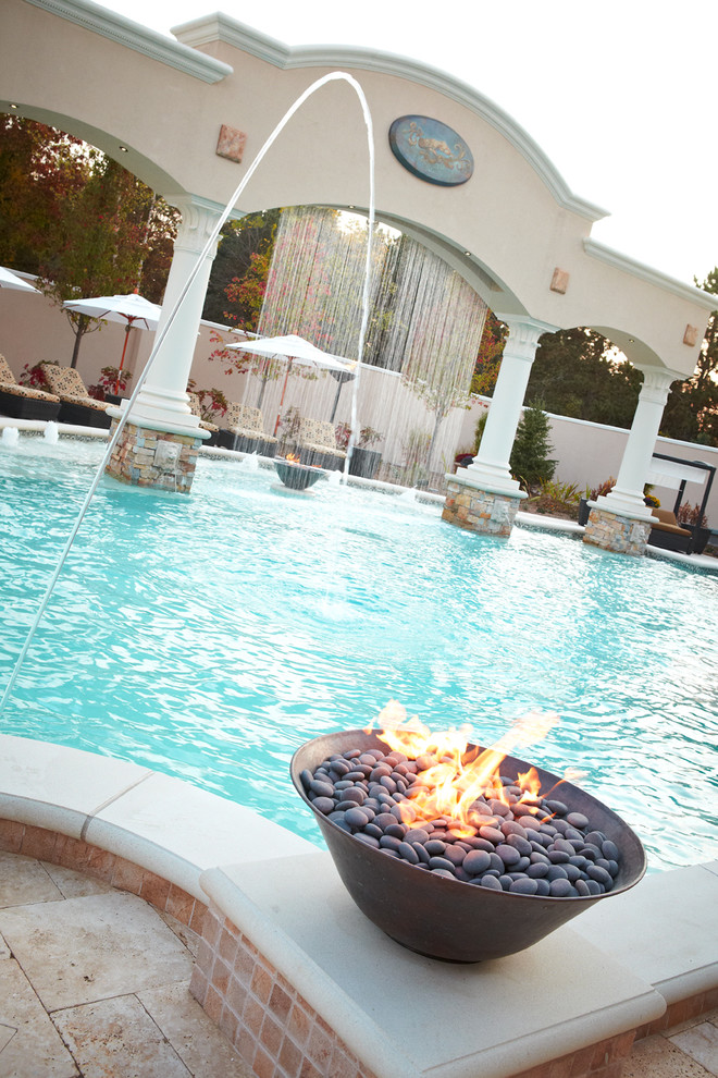 Backyard Luxury Resort - Traditional - Pool - Grand Rapids - by ...