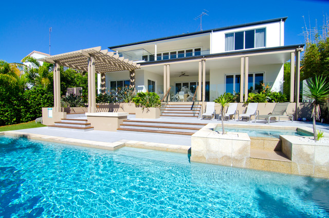 backyard makeover - Modern - Pool - Sunshine Coast - by Soul Space ...