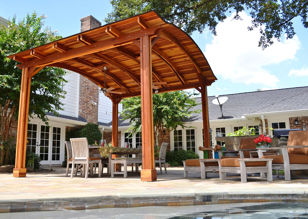 Backyard Pavilion Kits - Traditional - Pool - San Francisco - by ...