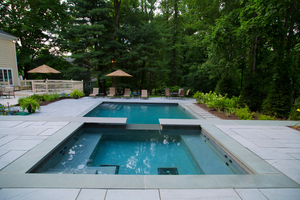 Backyard Swimming Pools - Modern - Pool - New York - by Neave Group ...