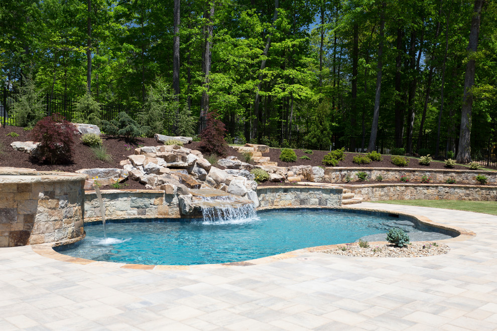 Backyard Transformation - Traditional - Pool - Atlanta - by Atlantis ...