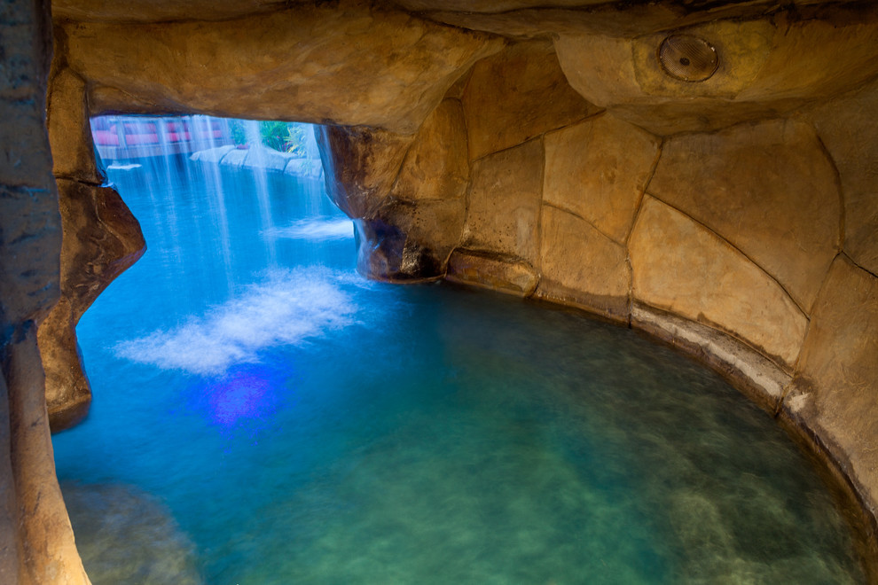 Bali Style - Tropical - Pool - San Diego - by Distinguished Pools | Houzz