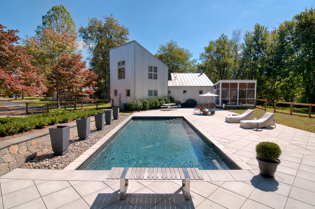 Barn/Garage/Pool/Studio. Virginia - Contemporary - Pool - DC Metro - by ...