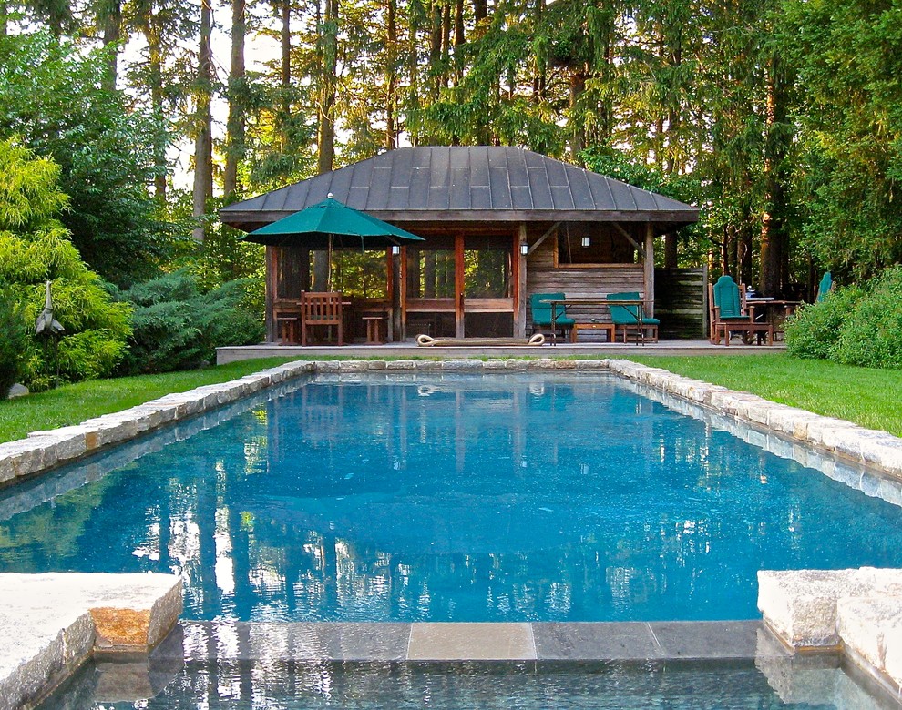 Barns - Rustic - Pool - New York - by CORNERSTONE Contracting ...