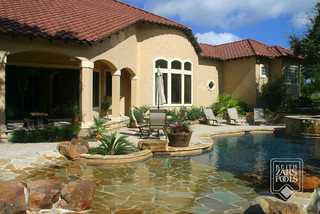 Beach Entry Pools - Beach Style - Pool - Austin - by Keith Zars Pools ...