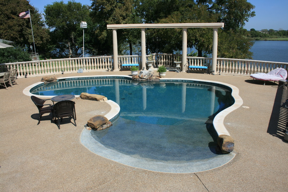 Beach Entry Pools - Bord de Mer - Piscine - Dallas - par Pulliam Pools ...