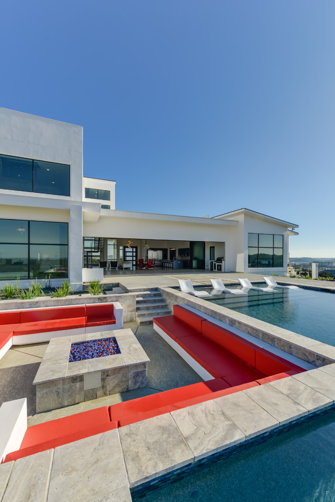 BECKER HOUSE - Modern - Pool - Austin - by OSCAR E. FLORES DESIGN ...