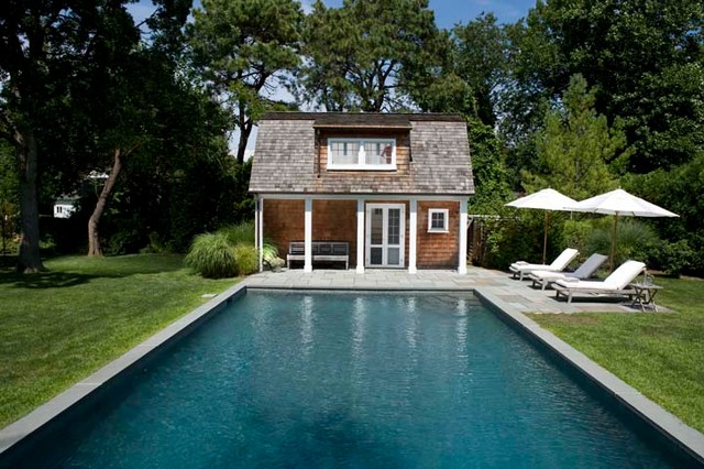 Bellport Pool House and Addition - Contemporary - Pool - DC Metro - by ...