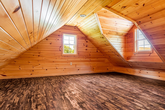 Below Ground Pool with Patio and Pool House Project - Traditional ...