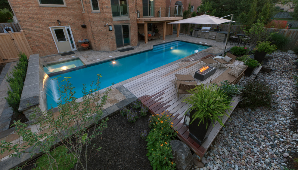 Betz Custom Lap Pool - Contemporary - Pool - Toronto - by Betz Pools ...