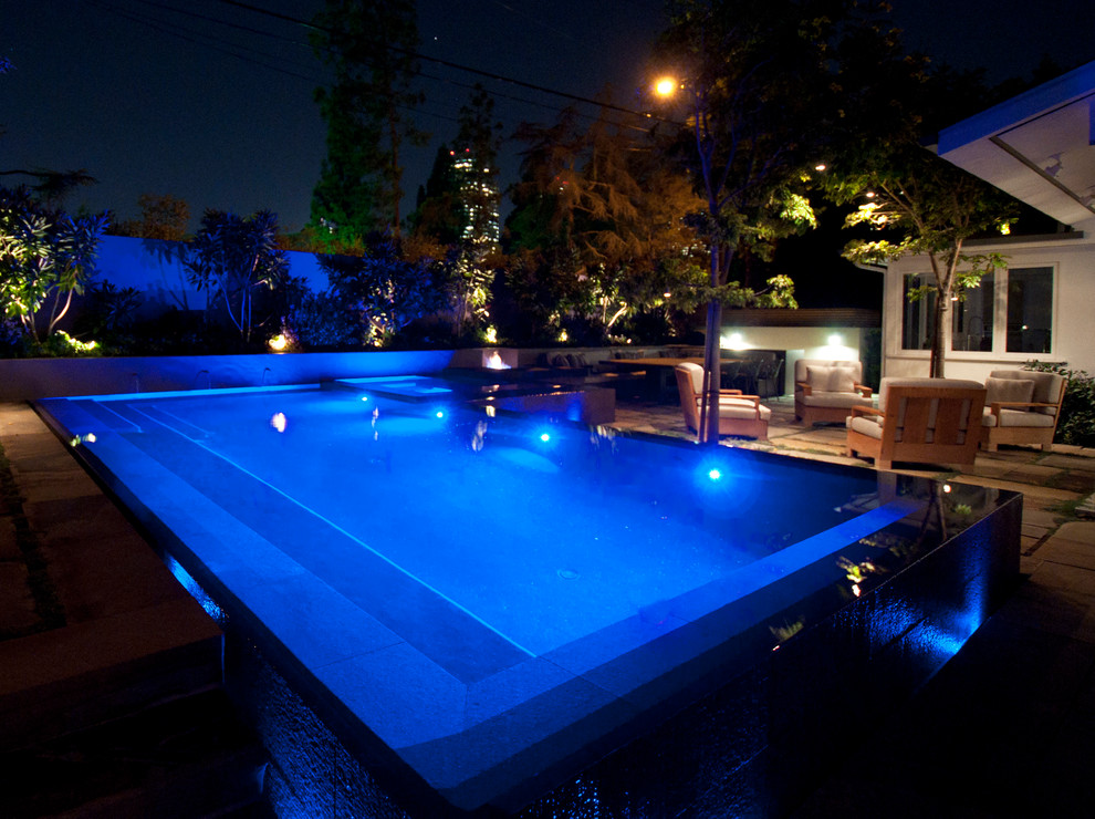 Beverly Hills - Modern - Pool - Los Angeles - by John Crystal Pools ...