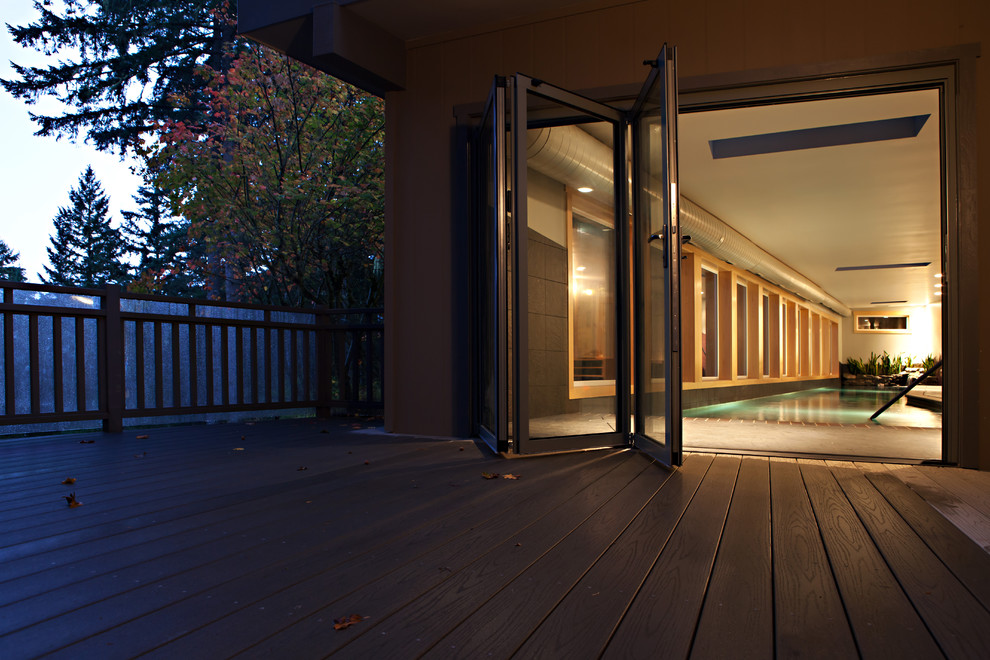 Blissful Bath House - Contemporary - Pool - Portland - by Kirk Design ...