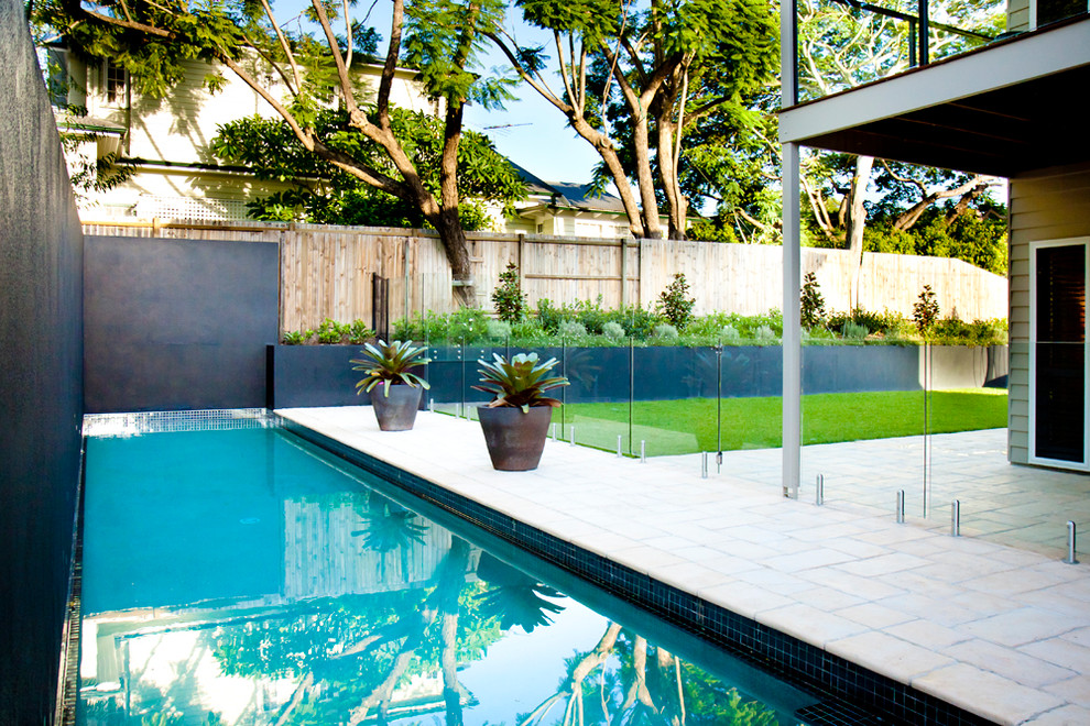 Bonney ave modern queenslander - Modern - Pool - Brisbane - by East ...