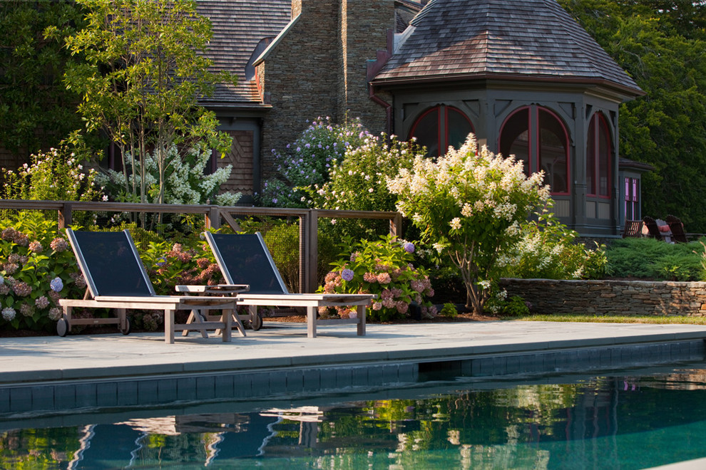 Boothden Landscape - Craftsman - Pool - Providence - by Anthony ...