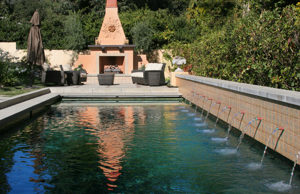 Bradbury Estates Showcase Home - Mediterranean - Pool - Los Angeles ...