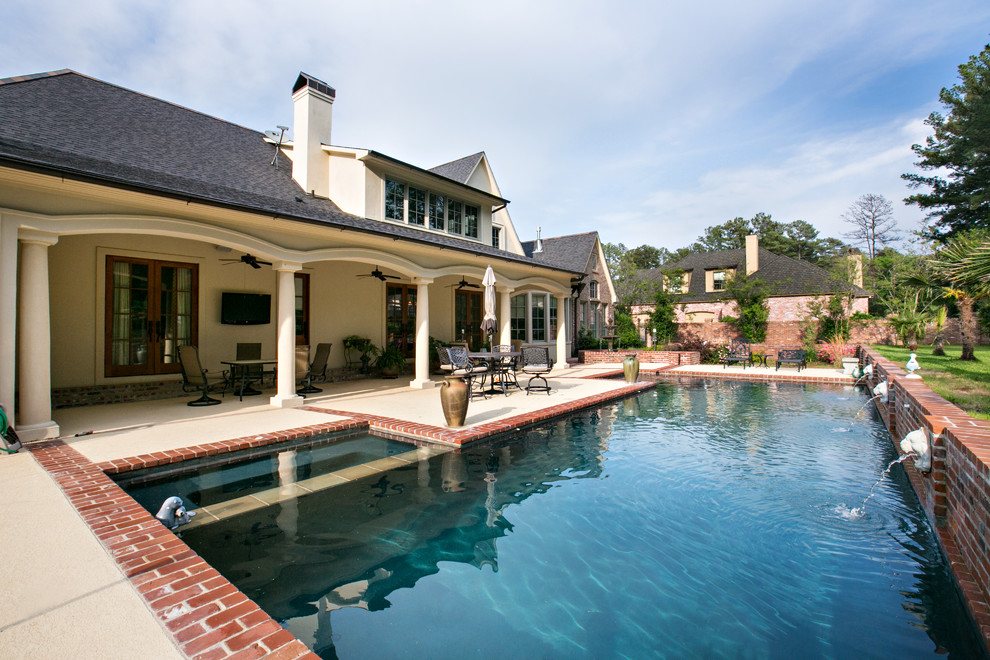 Braemar Beauty - Traditional - Pool - Dallas - by Terry M. Elston ...